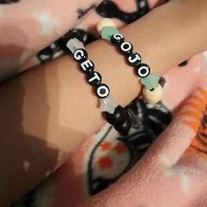 Jujutsu Kaisen Geto and Gojo Bracelet Set - Etsy