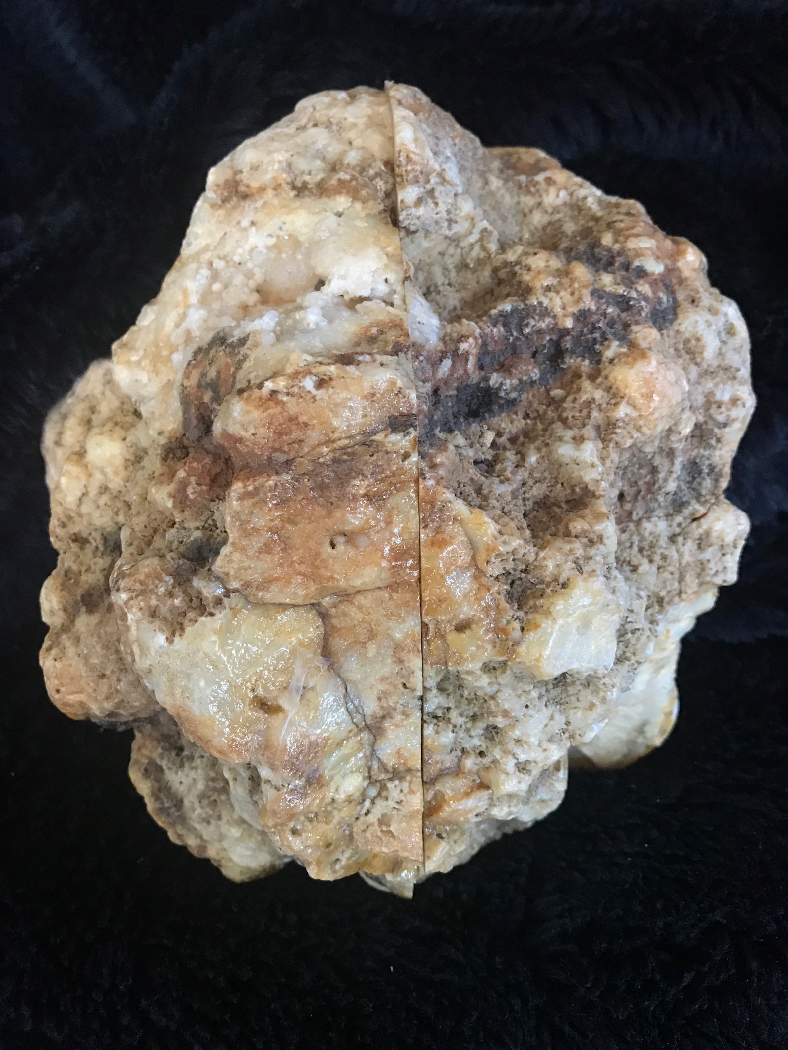 NEW LISTING Very Large geode with perfect tiny crystals. | Etsy