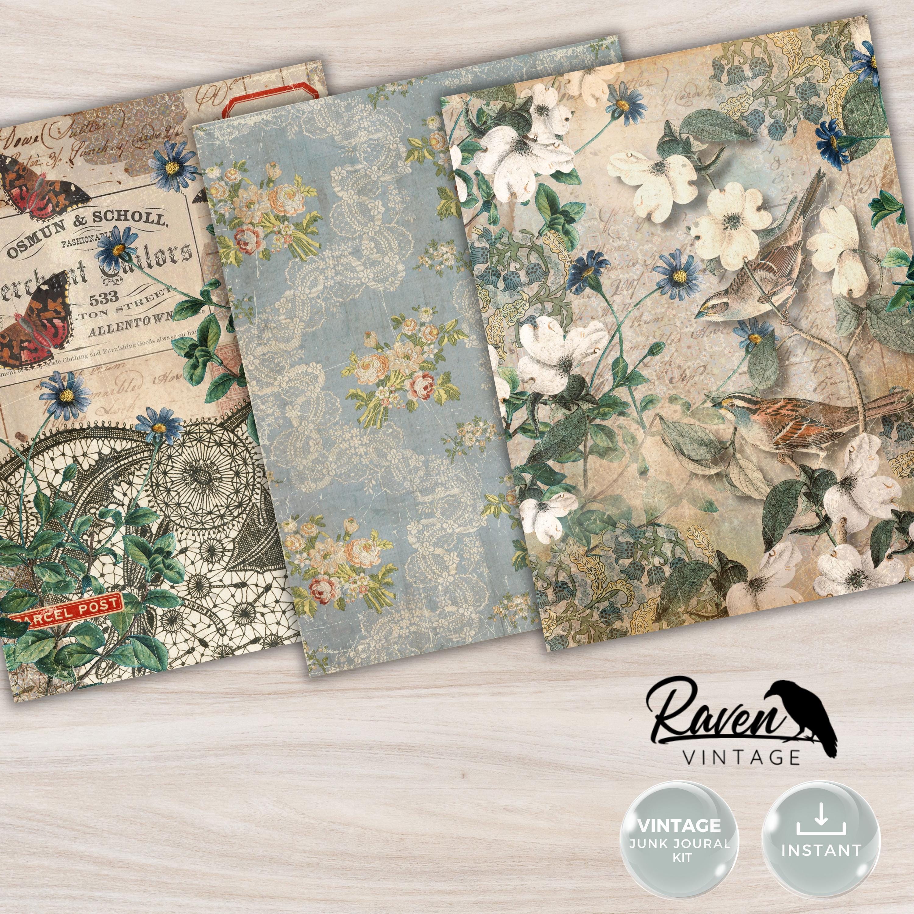 Morning Stroll Printable Junk Journal Kit Digital Vintage Photograph ...