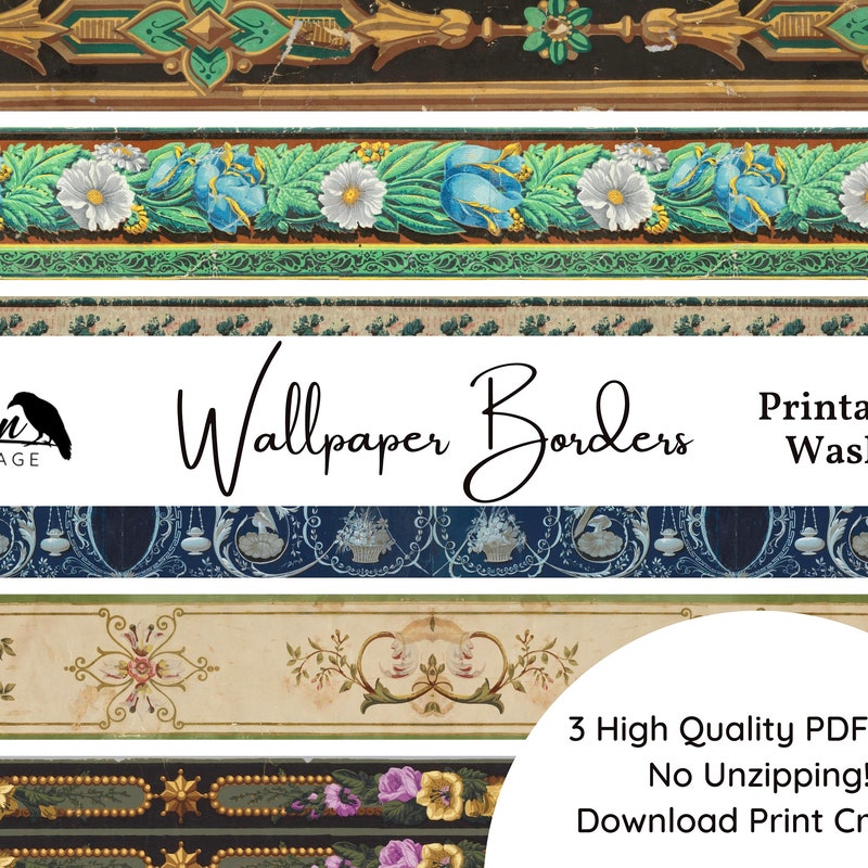 Wallpaper Border - Etsy