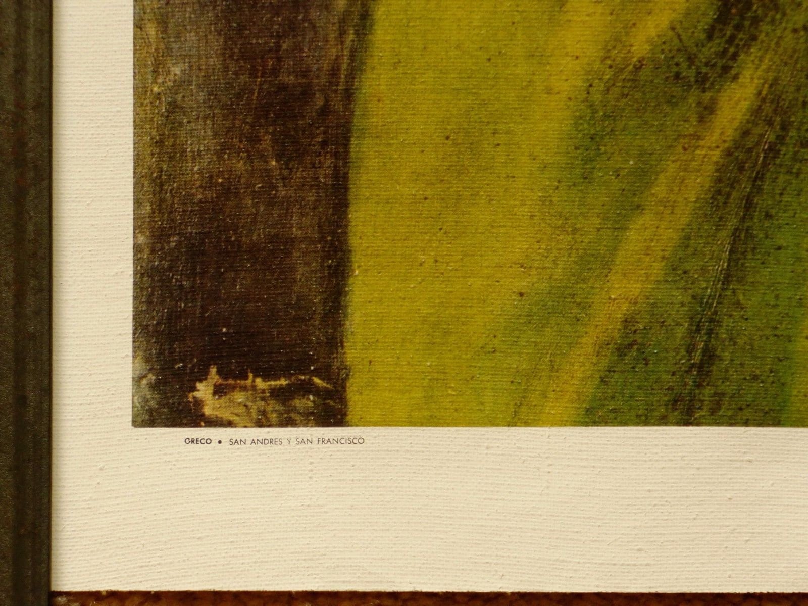 El Greco - San Andres Y San Francisco - Vintage 22" X 36" Lithograph on ...
