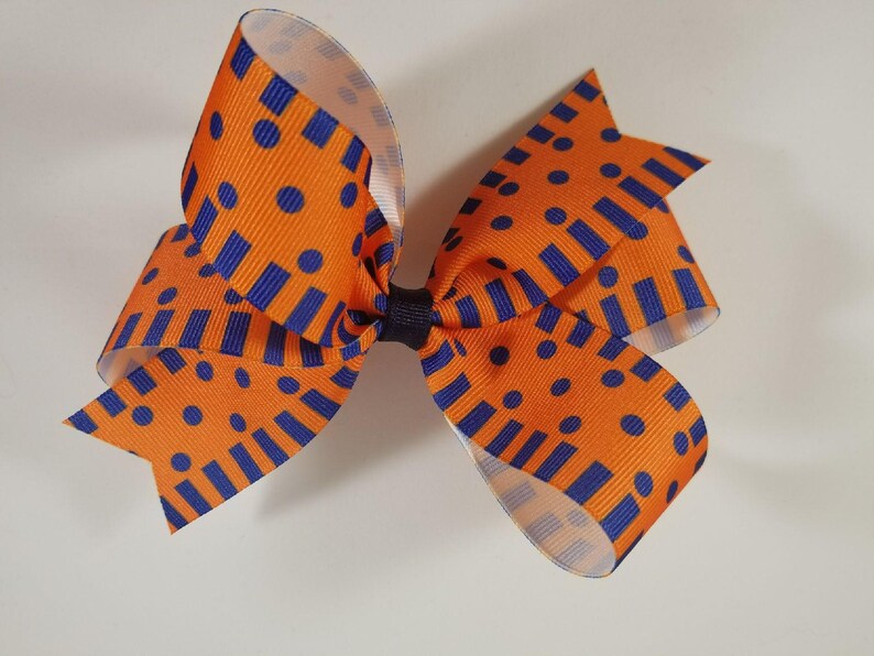 SEC Inspired Medium Bows - Etsy