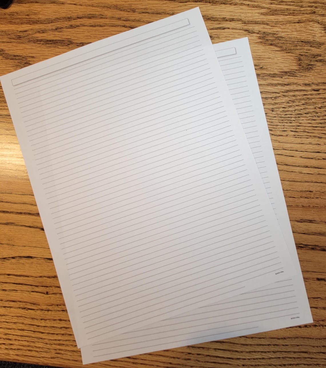 Printable Circa-style Lined Paper for Letter Size Planners, Arc System ...