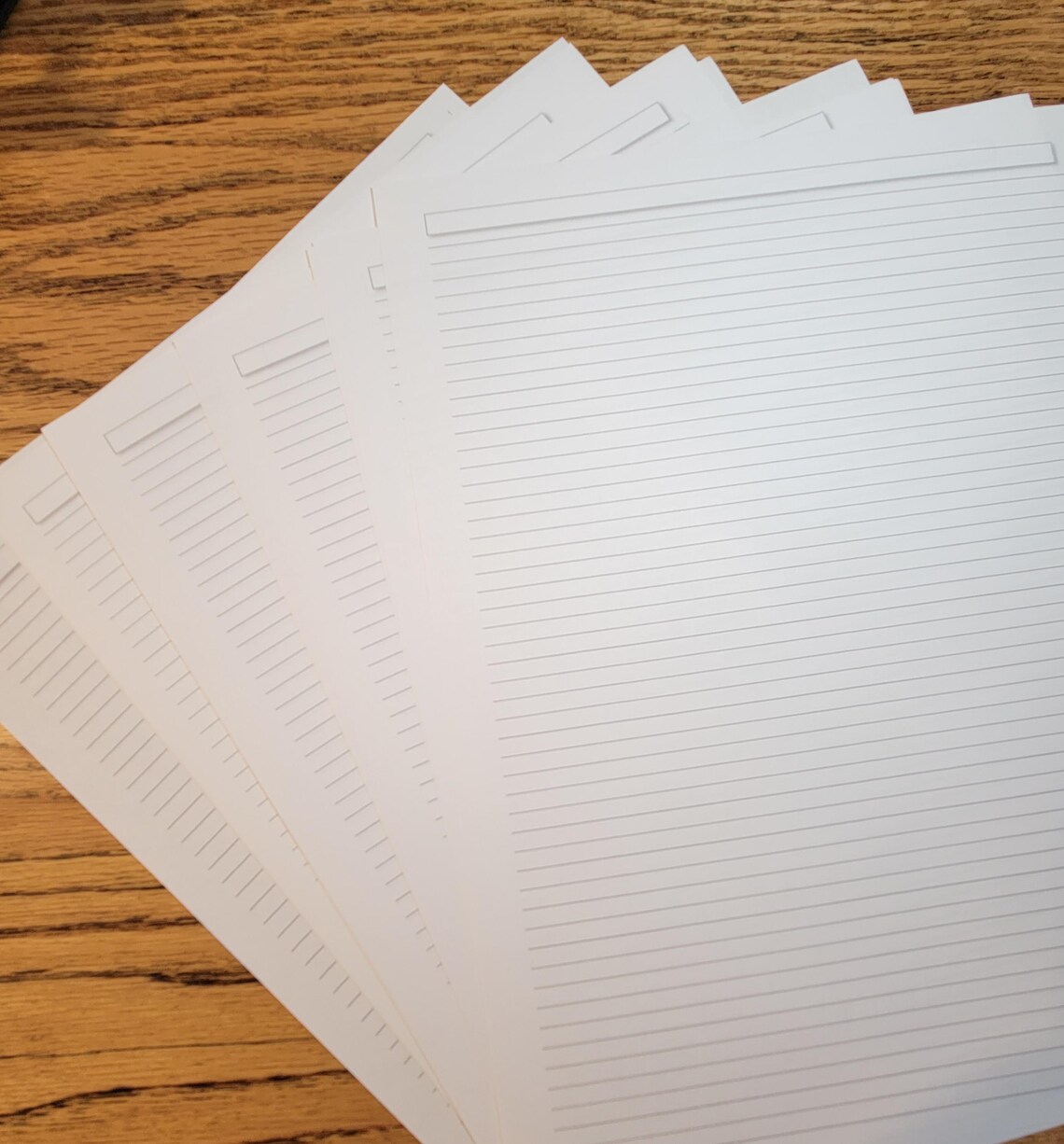 Printable Circa-style Lined Paper for Letter Size Planners, Arc System ...