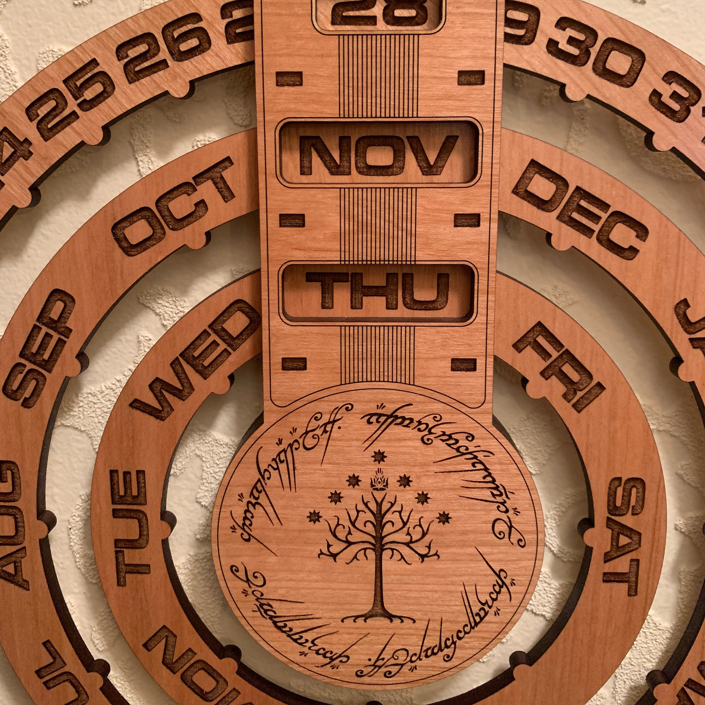 Perpetual Calendar/wooden Calendar/wall Calendar/forever Calendar ...