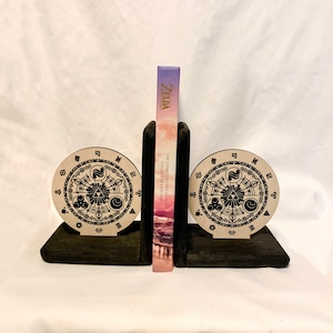 Bookends/video Game Decor/legend of Zelda/gate of Time/children ...