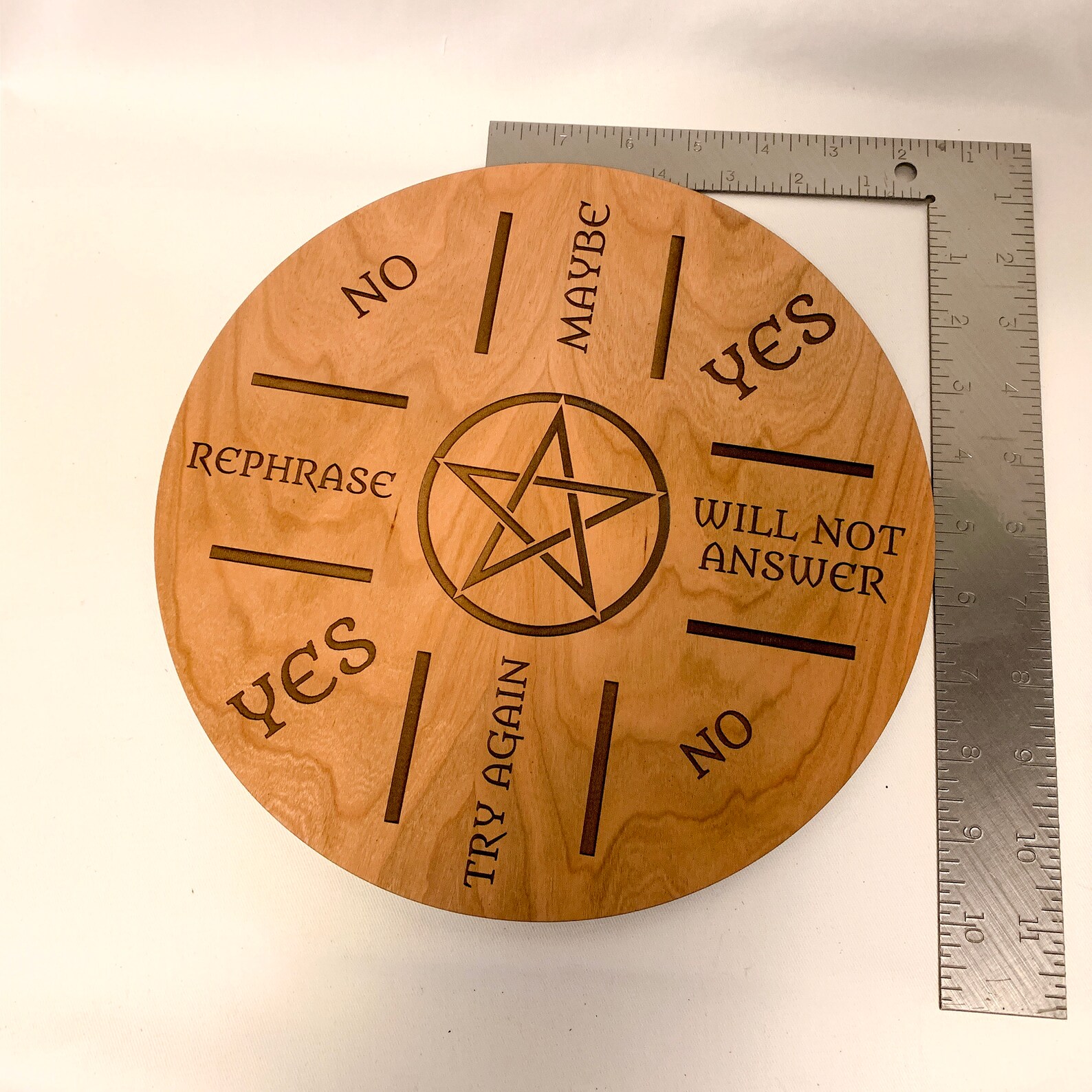 Ouija Board/wood Pendulum Board/wood Spirit Board/halloween - Etsy