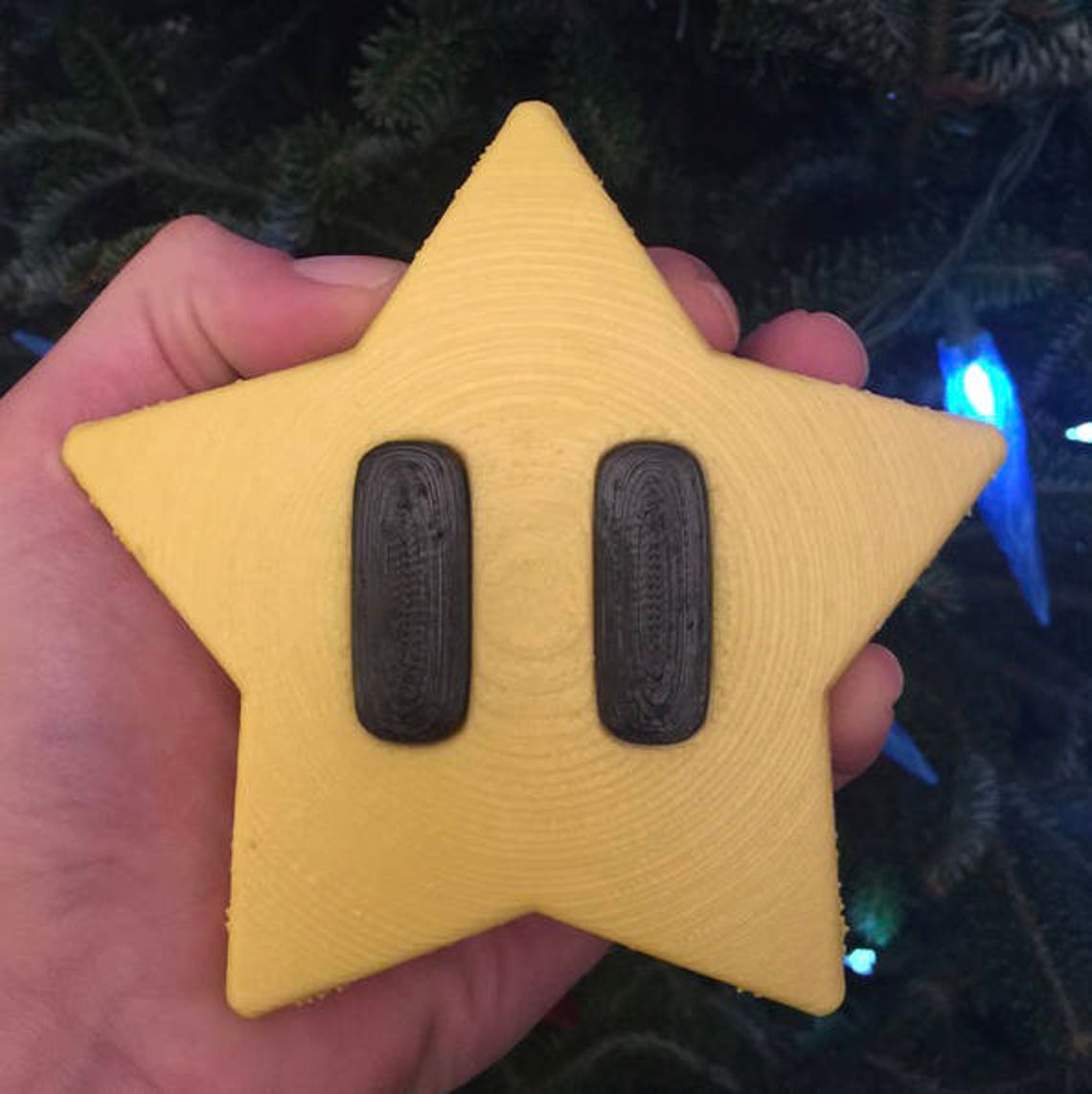 Christmas Tree Topper/mario Star Tree Topper/super | Etsy