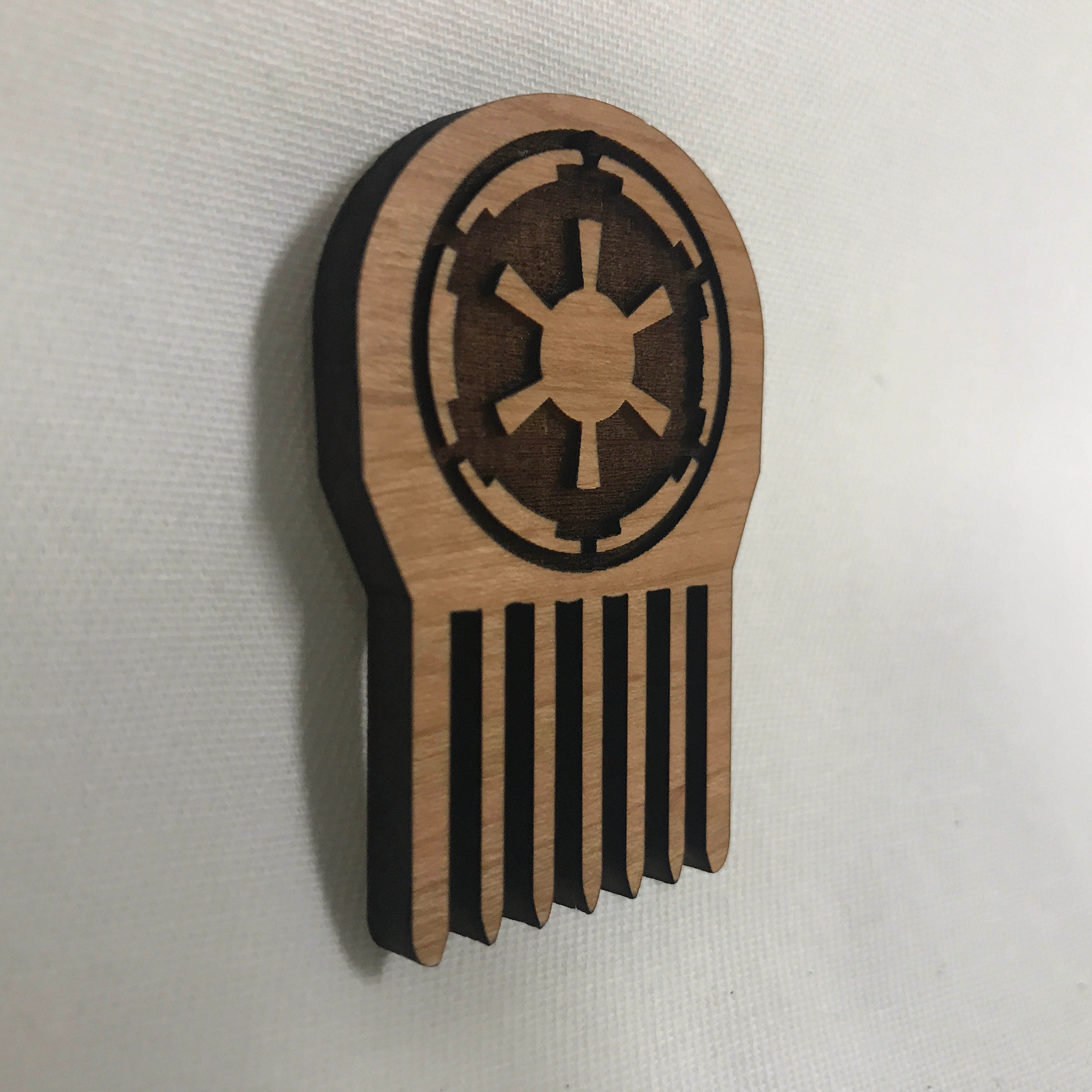 Imperial pocket Beard Comb/Wooden Beard Comb/stocking stuffer | Etsy