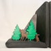Woodland Bookends/forest/nature Scene/book Lover Gift/nursery/deer ...