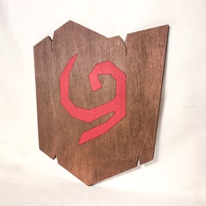 Deku Shield/zelda Shield/video Game Decor/wood Shield/wood Sign/legend ...