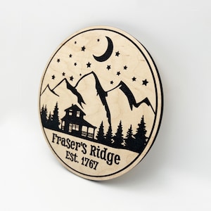 Outlander Sign/outlander Gift/fraser's Ridge/scotland/jamie Fraser ...