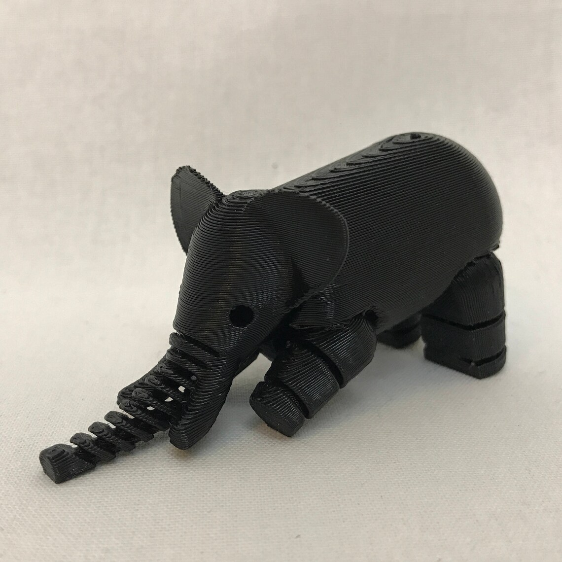 Baby Elephant Toy-small/3d Printed/zoo Animals/zoo Animal Toy/desk Toy ...