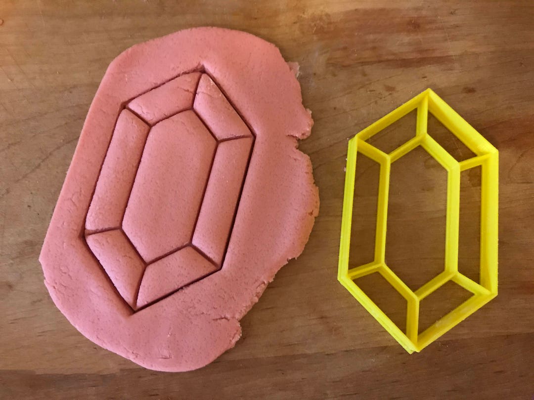 Zelda Rupee Cookie Cutter/breath of the Wild/jewel Cookie Cutter/rupee ...