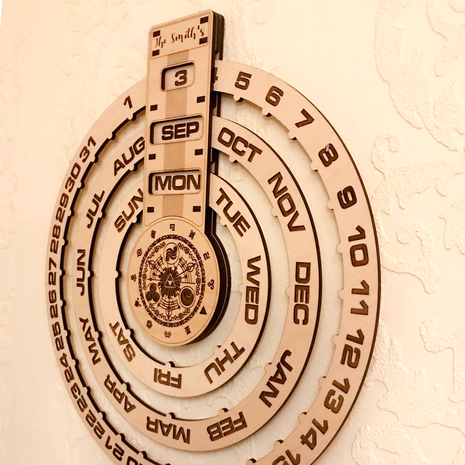 Perpetual Calendar/wooden Calendar/wall Calendar/forever Calendar ...