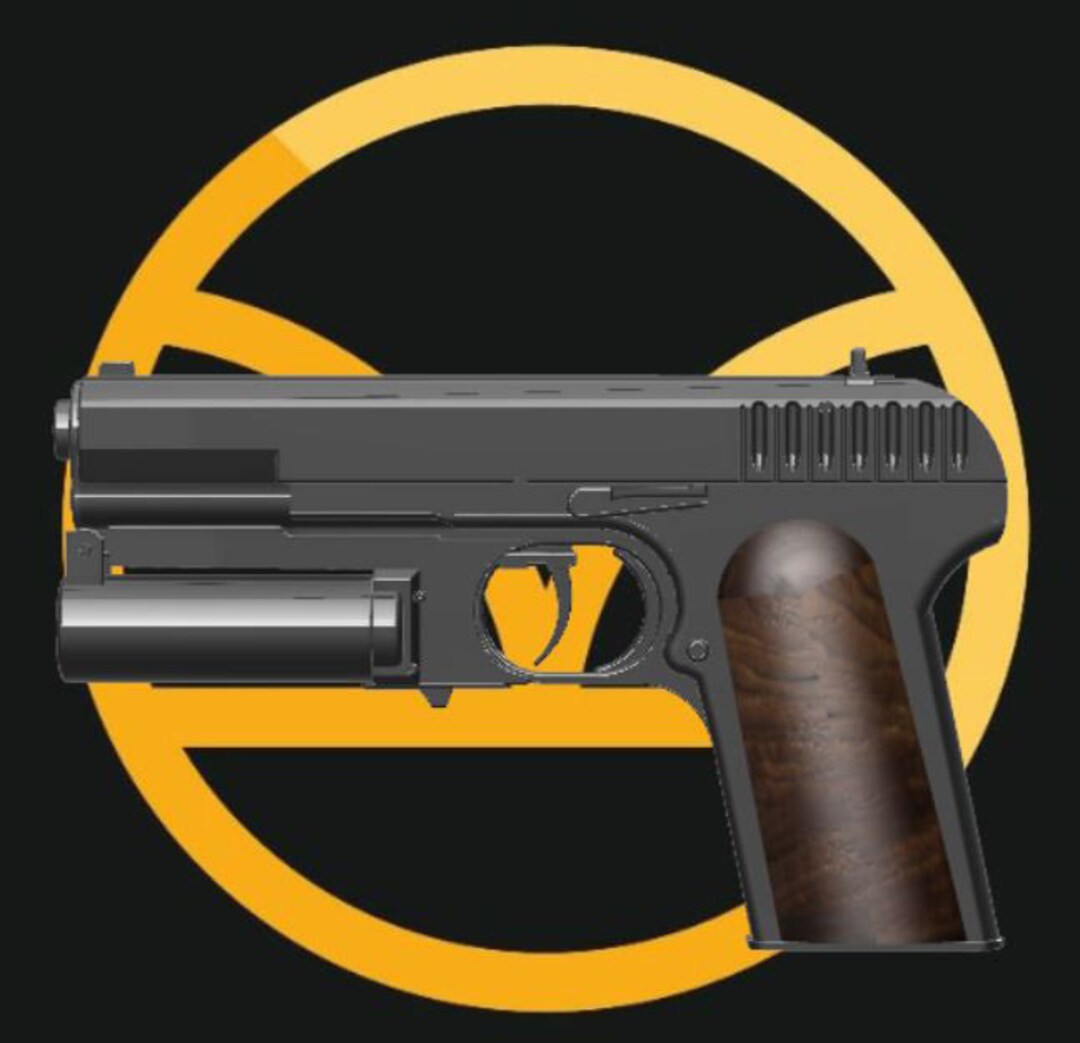 Pistolet Kingsman/Tokarev/TT-30/33/réplique/STL fichier numérique d ...