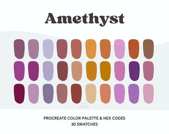 Cozy Circus Color Palette | Procreate Color Palette | Digital Planner ...