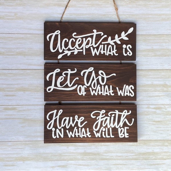 Accept What Is - Etsy