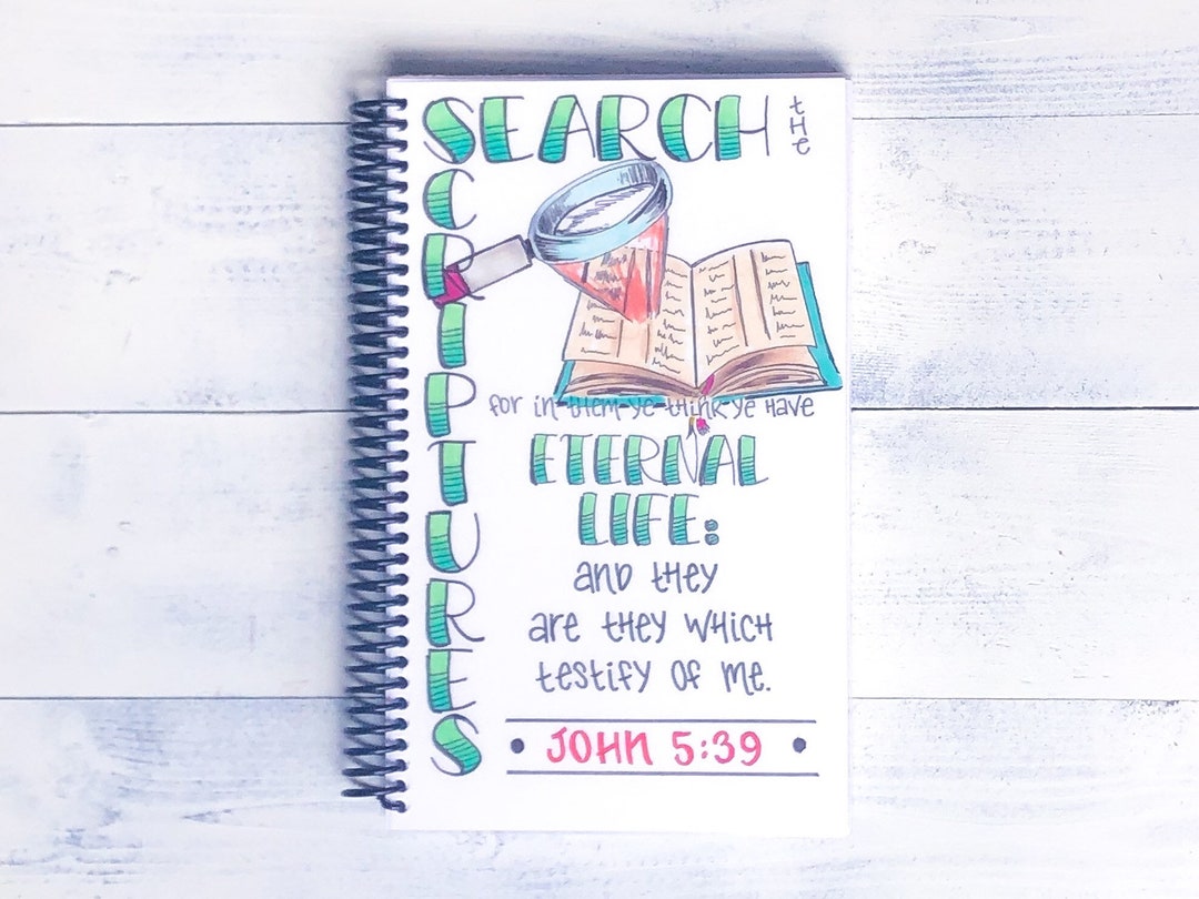Daily Devotional Journal, Bible Study Journal, Search the Scriptures ...