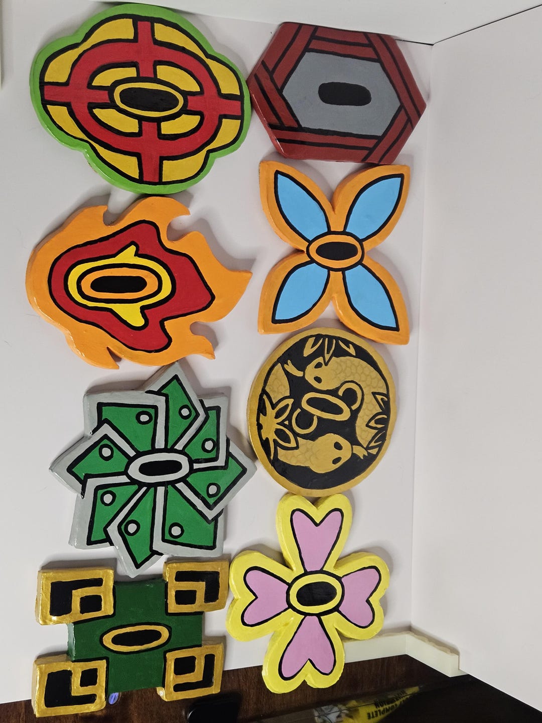 Demon Slayer Hashira Sword Hilt Coasters | Handmade Clay | B-grade ...