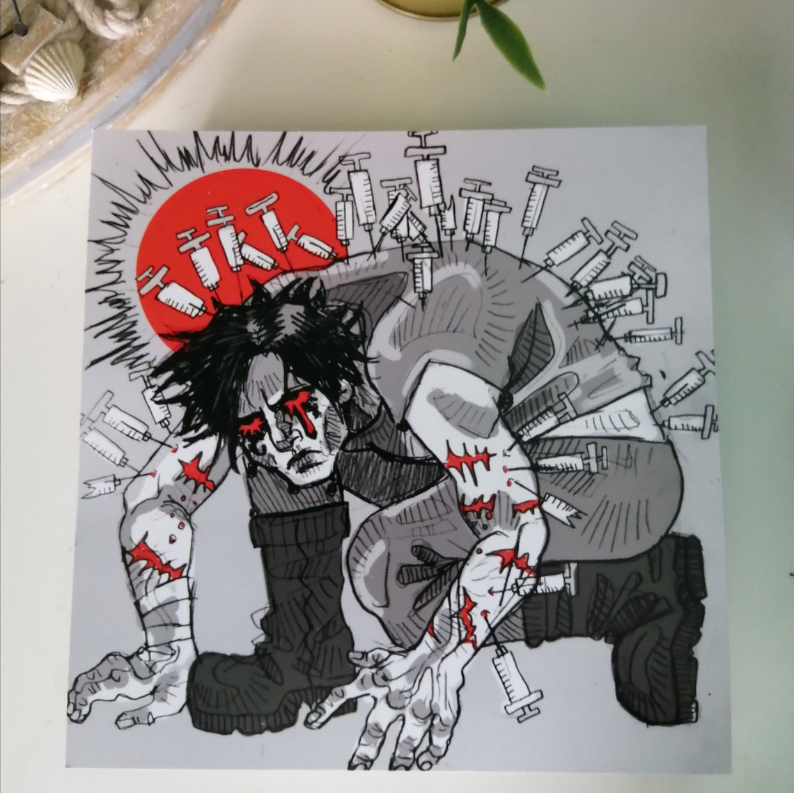 Wounded Animal Print - Etsy