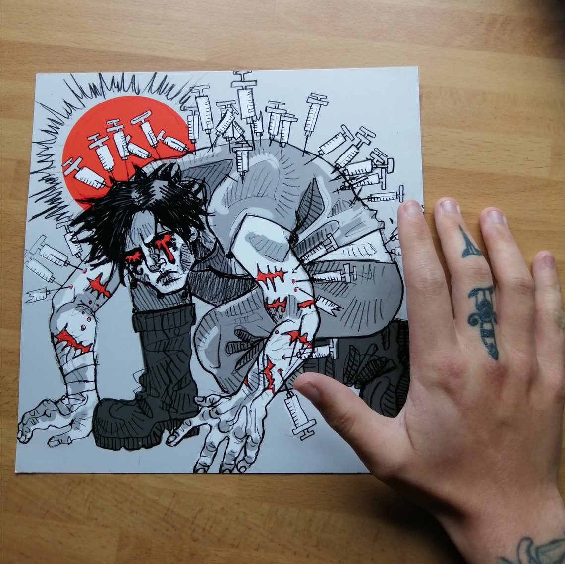 Wounded Animal Print - Etsy