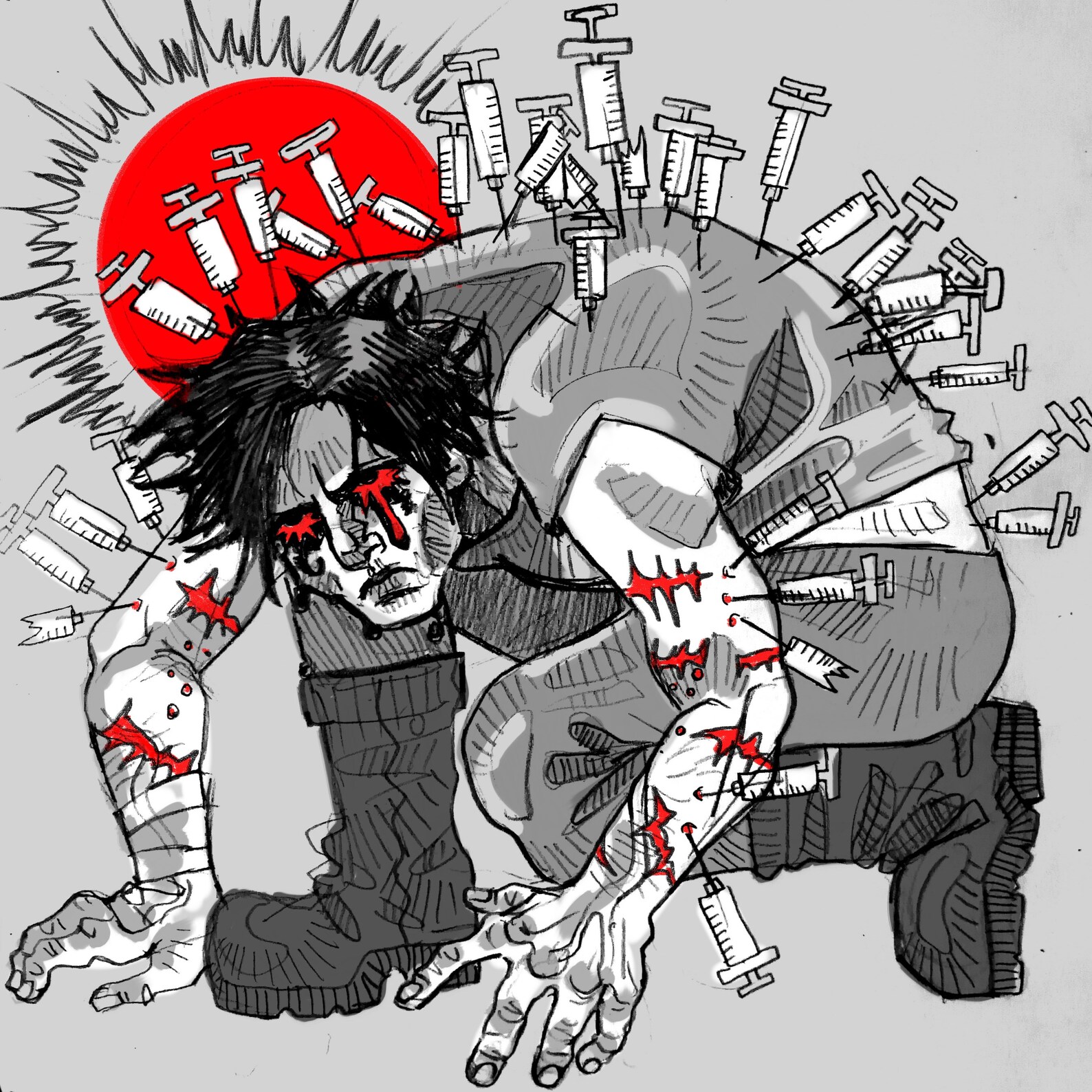 Wounded Animal Print - Etsy