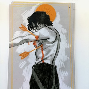 Saint Sebastian Terror Art Print - Etsy