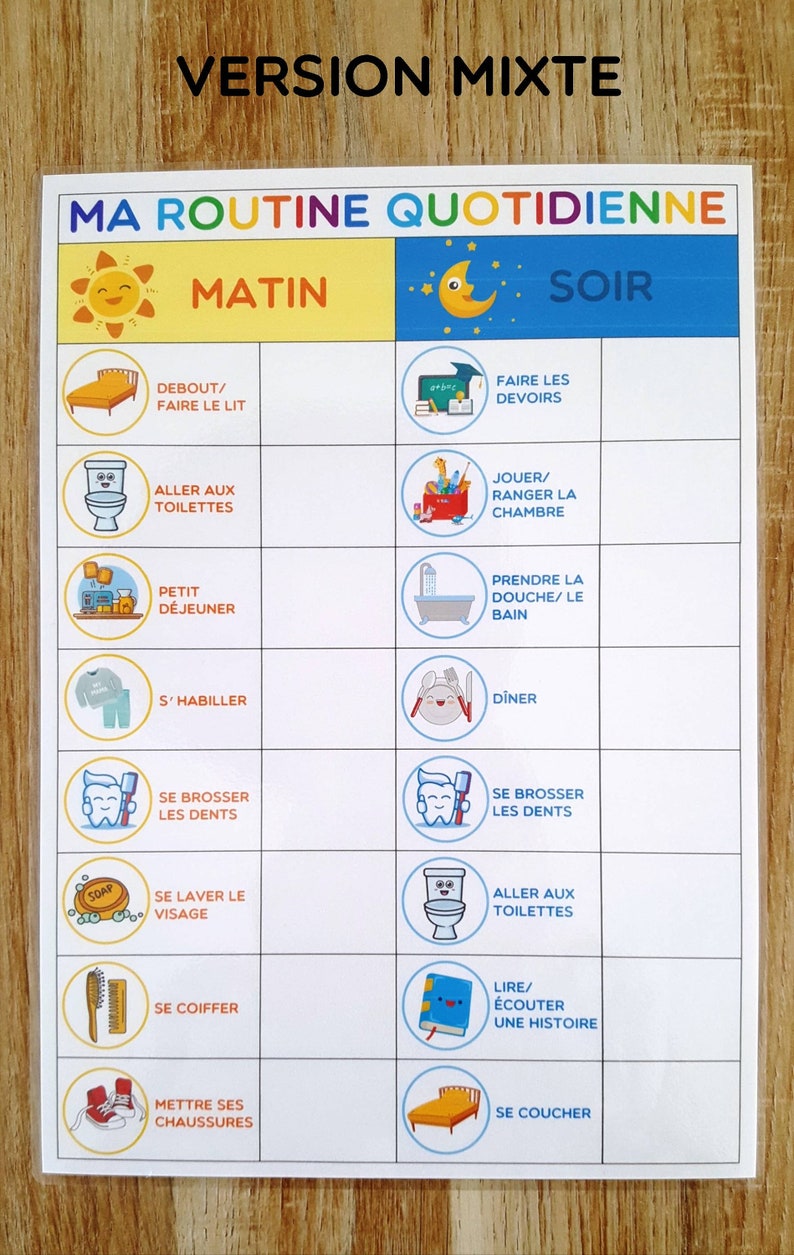 Ma routine quotidienne - Etsy France