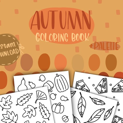 Digital Coloring Book Printable Coloring Book Procreate - Etsy