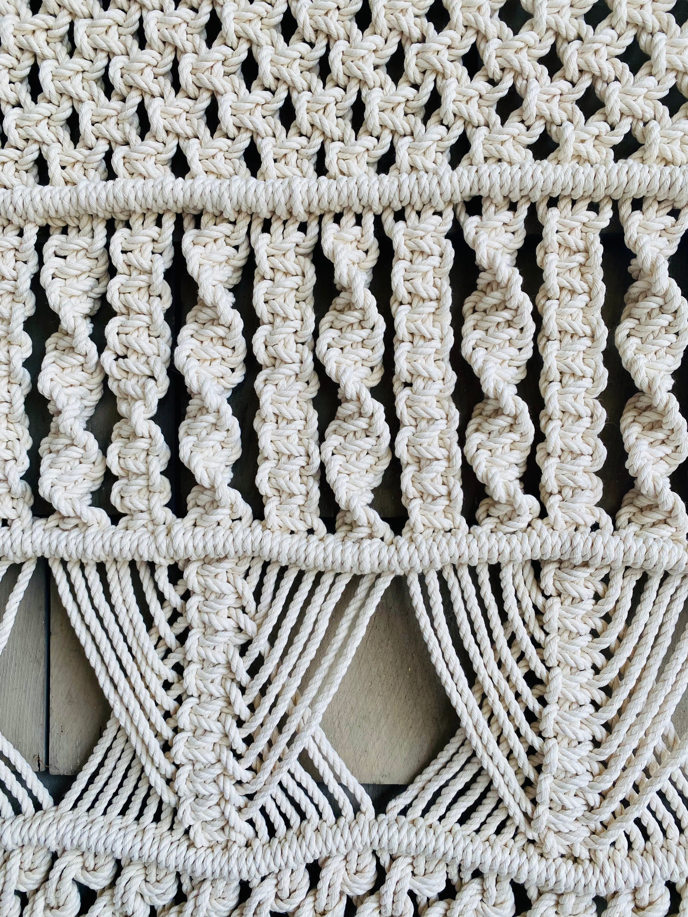 Cotton Macrame Walling Hangings Wall Art Home Decor Macrame Wall ...