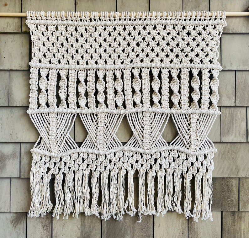 Cotton Macrame Walling Hangings Wall Art Home Decor Macrame Wall ...