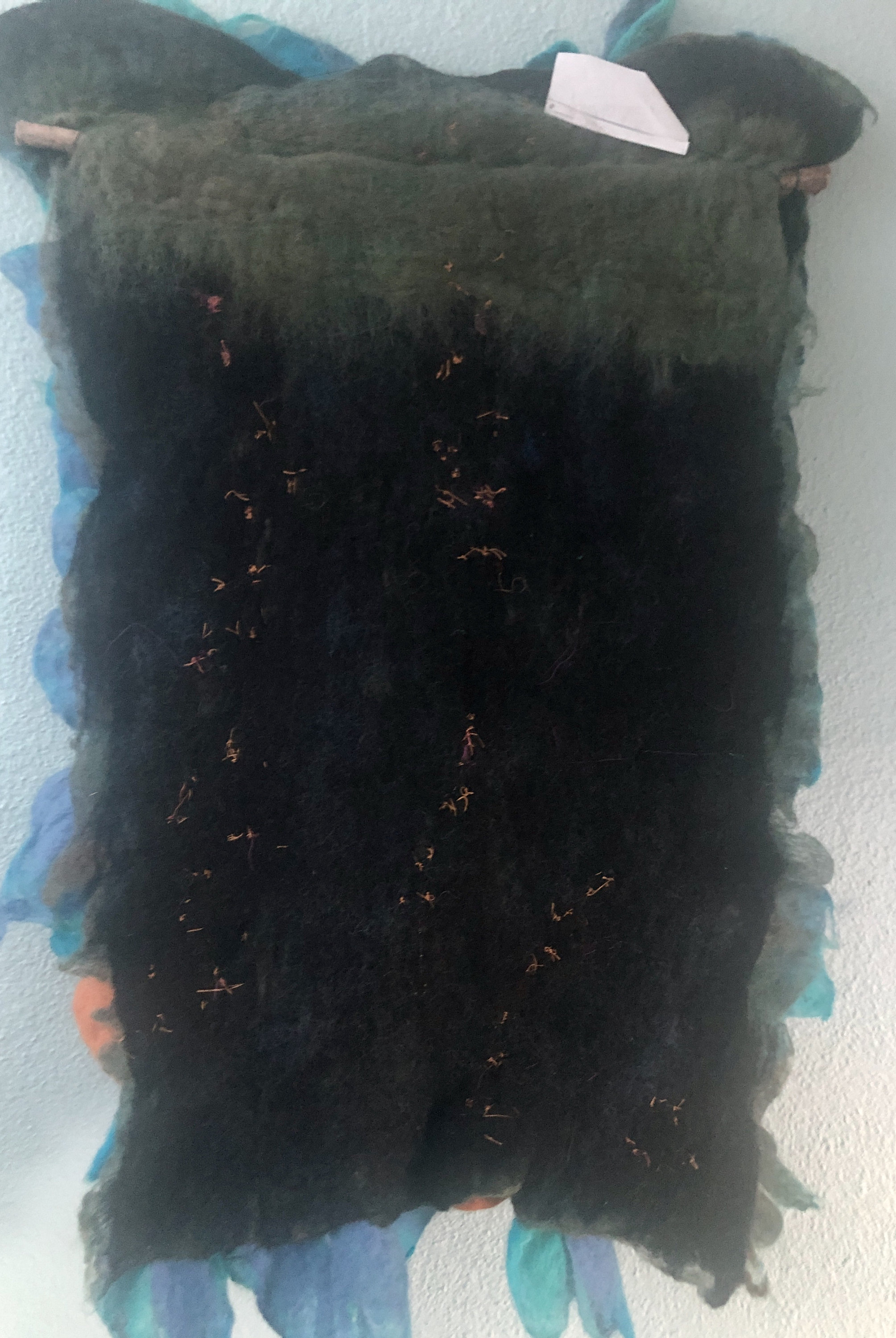 Abstract Ocean Art Wall Hanging Fabric Decor Water Art Sea - Etsy Australia