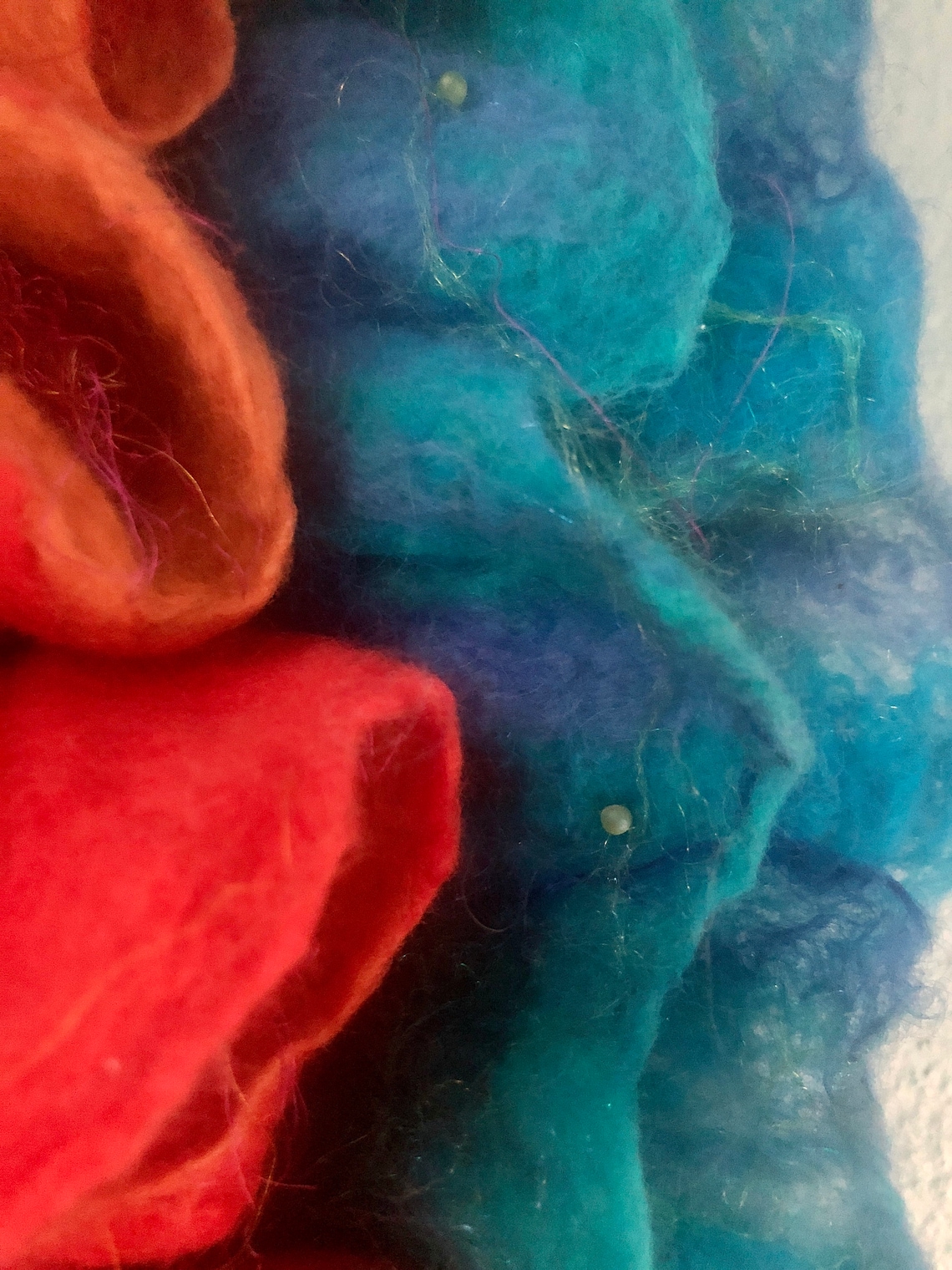 Abstract Ocean Art Wall Hanging Fabric Decor Water Art Sea - Etsy Australia