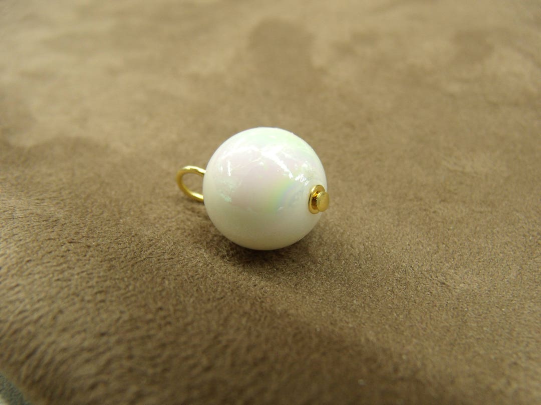 Pretty Iridescent 12 Mm Mother-of-pearl PEARL Button, Ideal for Giving ...