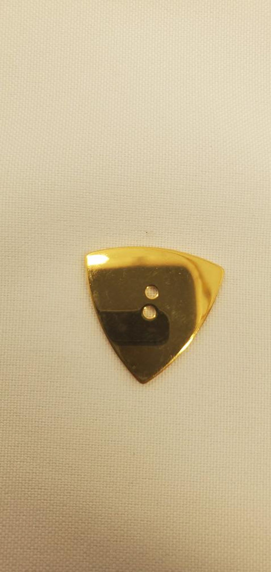 Gold-tone Metal Triangle Knob, 27 Mm – Modern and Minimalist Design – 2 ...