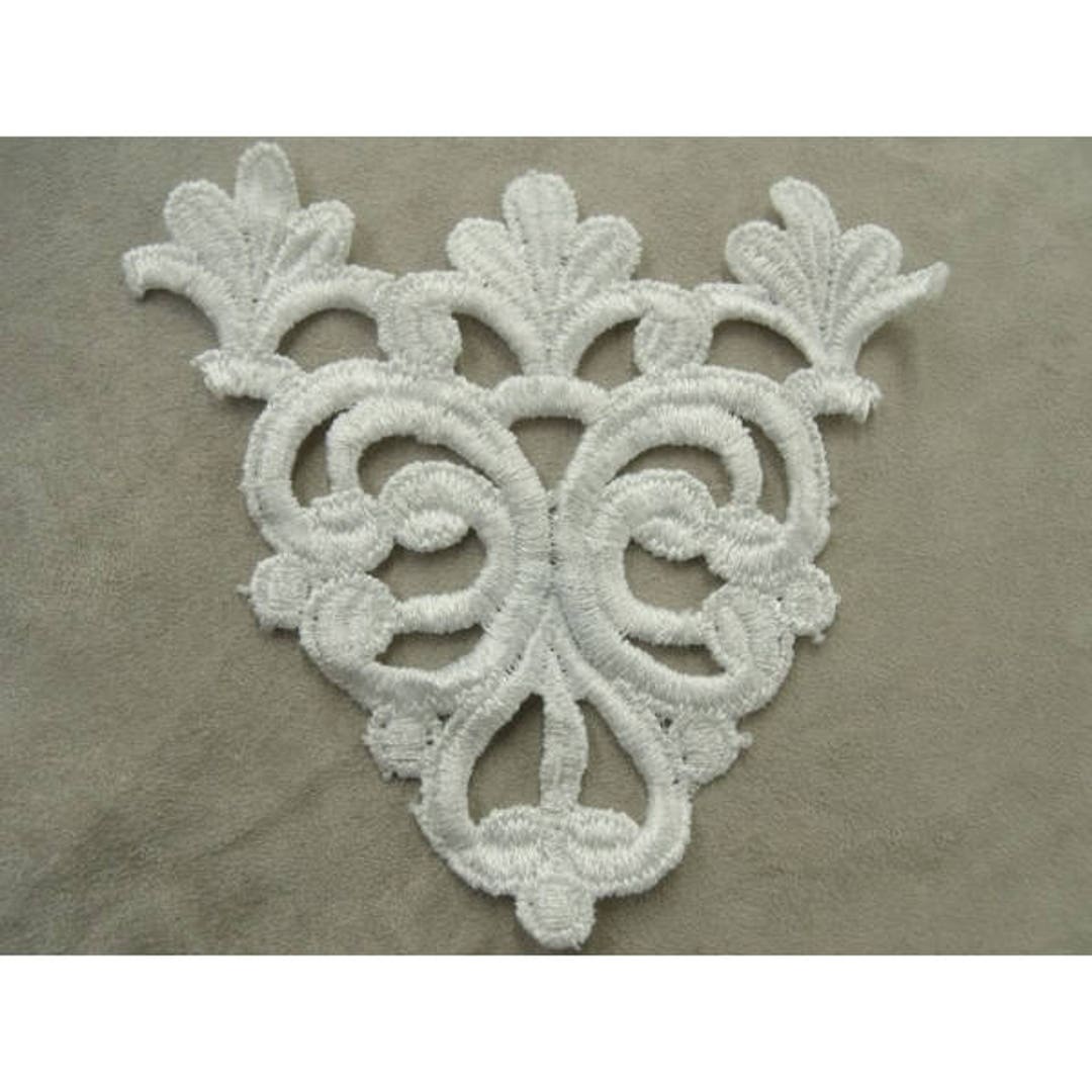 INCRUSTATION TRIANGLE BRODE White - Etsy
