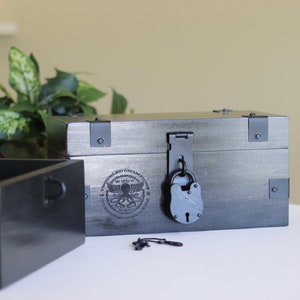 Customized Original Treasure Chest - Lockable Storage Chest With Safety ...