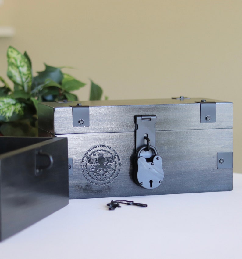 Customized Original Treasure Chest Lockable Storage Chest - Etsy