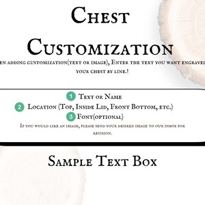 Personalized Wooden Treasure Chest: Lockable Memory Box With Laser ...