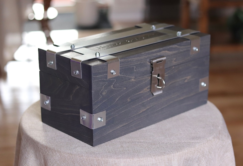 Personalized Wooden Treasure Chest: Nautical Pirate Chest, Handmade USA ...