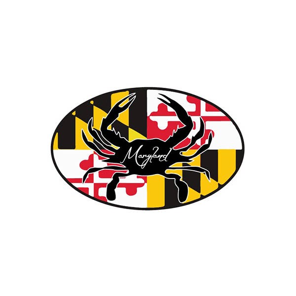 Maryland Crab Decal - Etsy