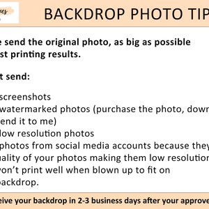 Personalized Backdrop With Photo for Birthday Parties, Graduations ...