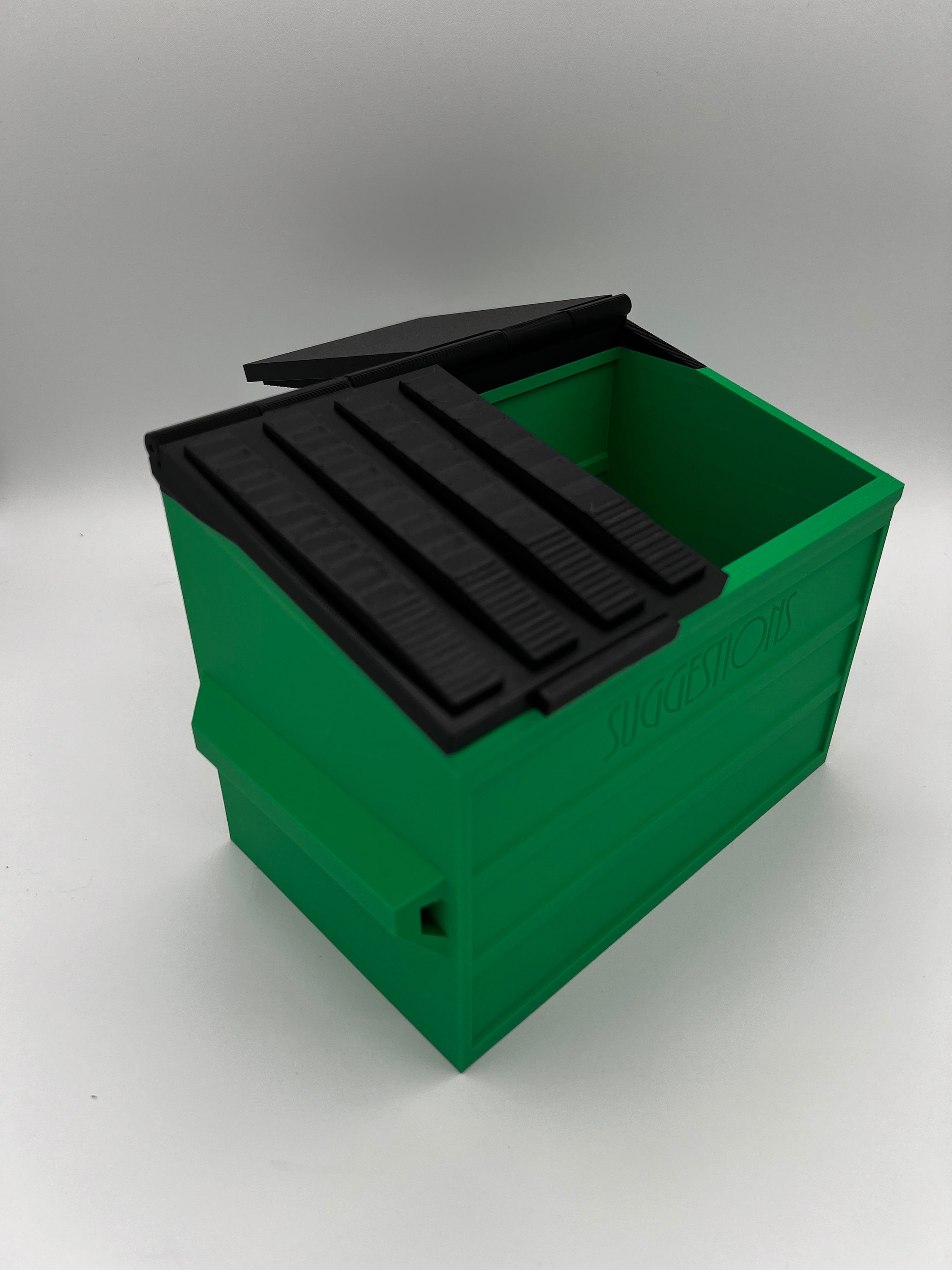 3d-printed Mini Desktop Dumpster: Stylish Organizer for Office Clutter ...