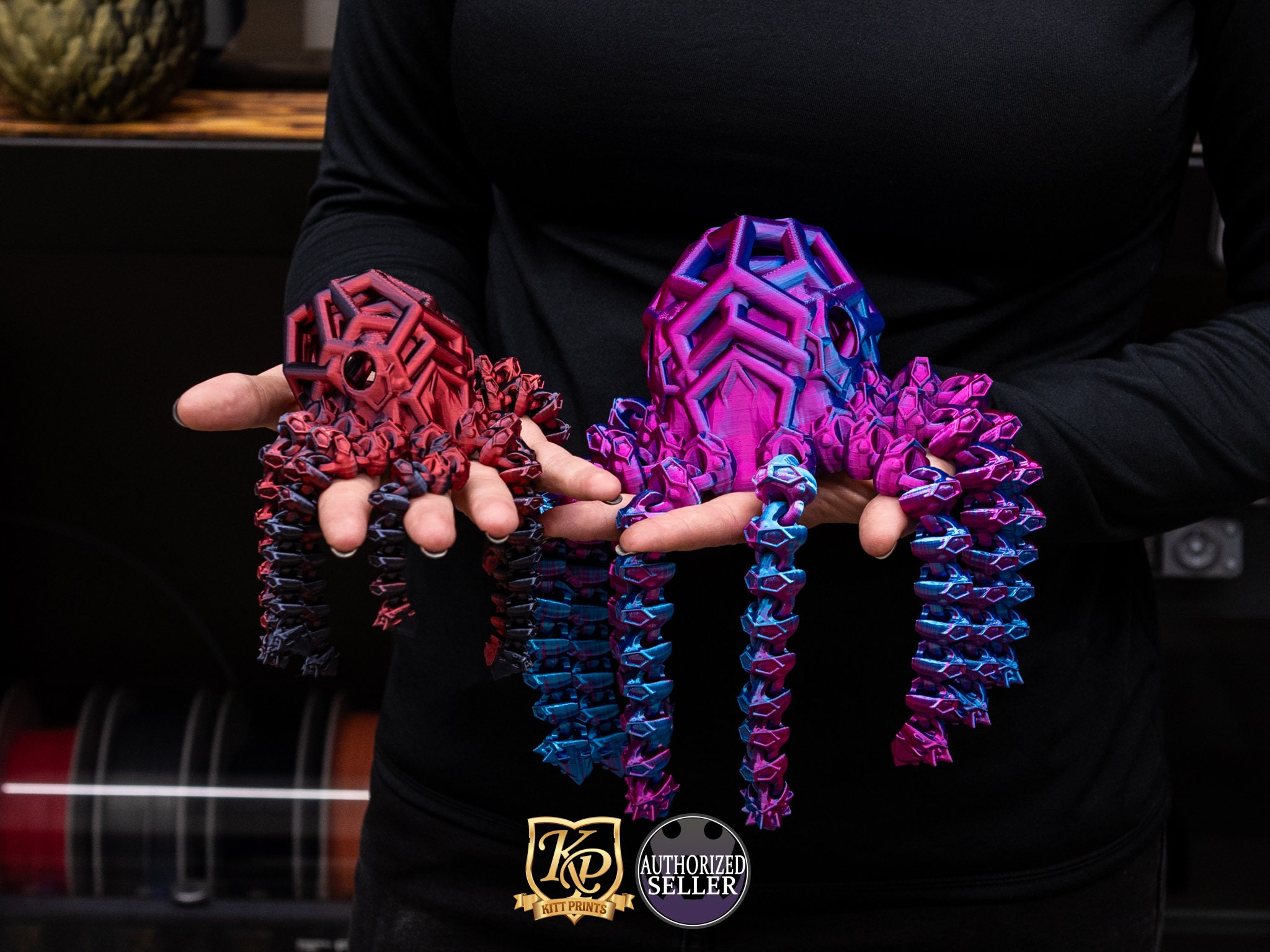 Articulating Void Octopus Fantasy Art for Home Decor - Etsy