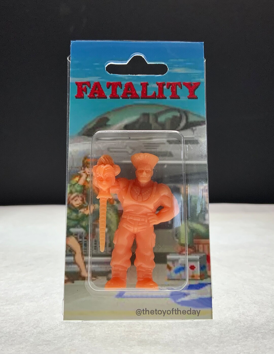 FATALITY Bootleg Kit Bash Street Fighter Mortal Kombat Mini Figure Toy ...