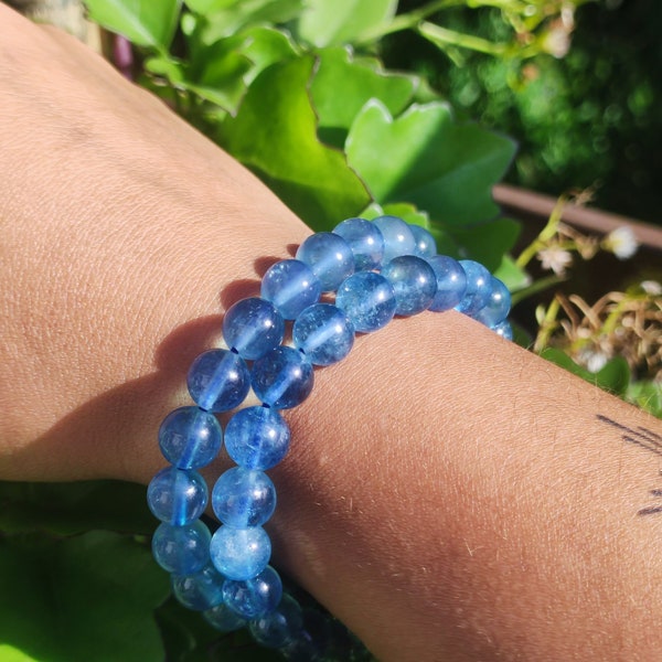 Blue Devil Aquamarine Bracelet - Etsy
