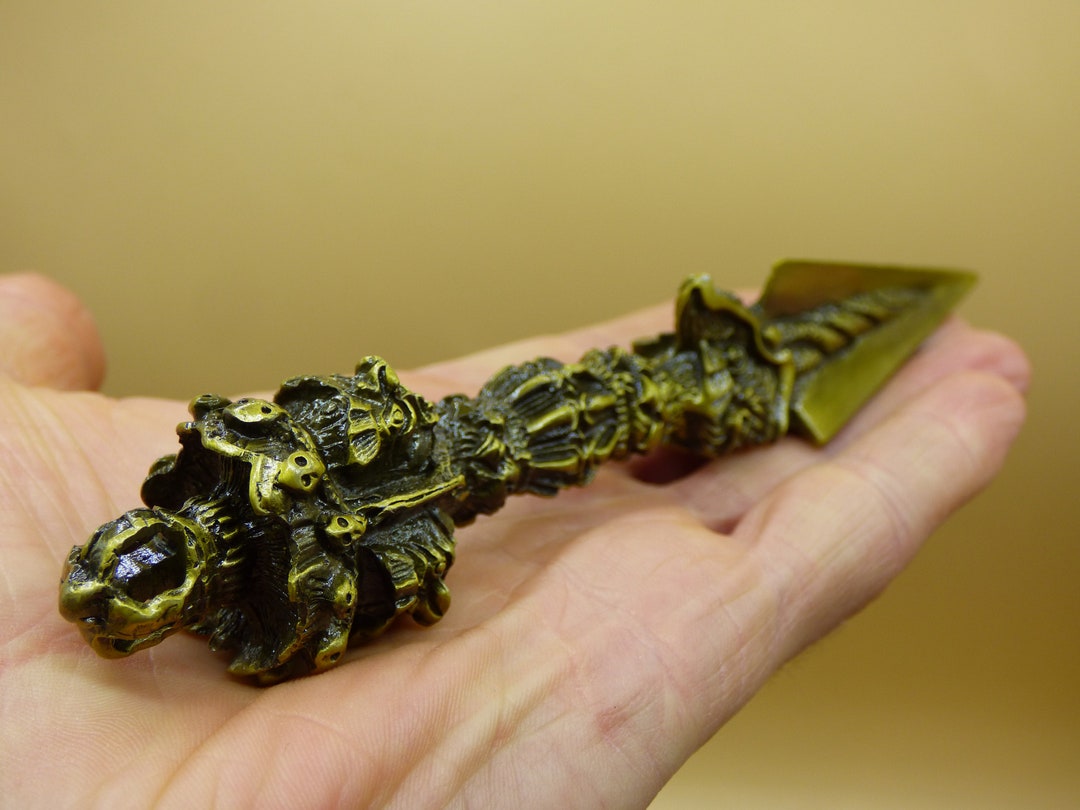 XL Phurba Vajra Dorje Wylie Altar Decoration Talisman Buddhism Staff ...
