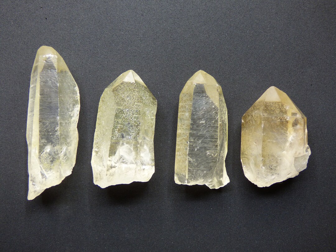 Lemon Quartz Point Collector's Grade Rarity Gemstone Decoration Crystal ...