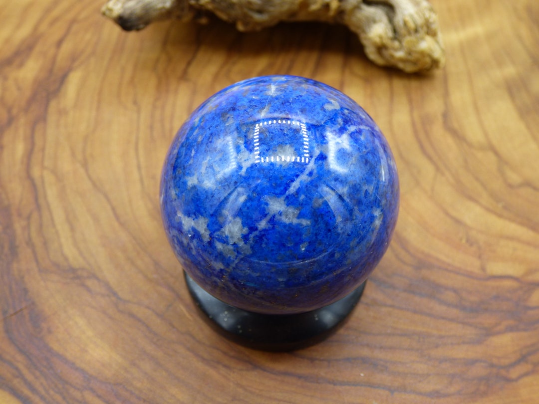 Lapis Lazuli ~ Magic Gemstone Sphere Massage & Decoration Crystal Play ...
